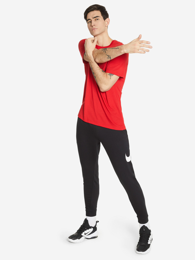 Брюки мужские Nike Dri-FIT арт. CU6775 черный цвет — купить за 3449 руб ...