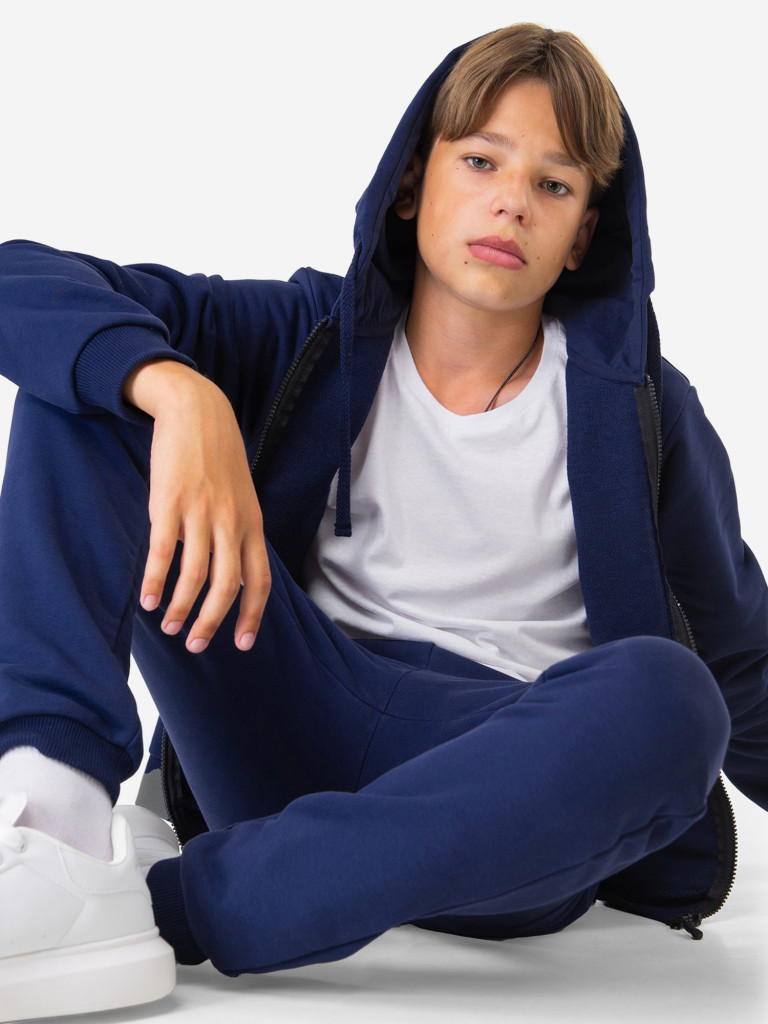 Костюм спортивный детский Happyfox джинс цвет — купить за 2579 руб. со скидкой 52 %, отзывы в ...