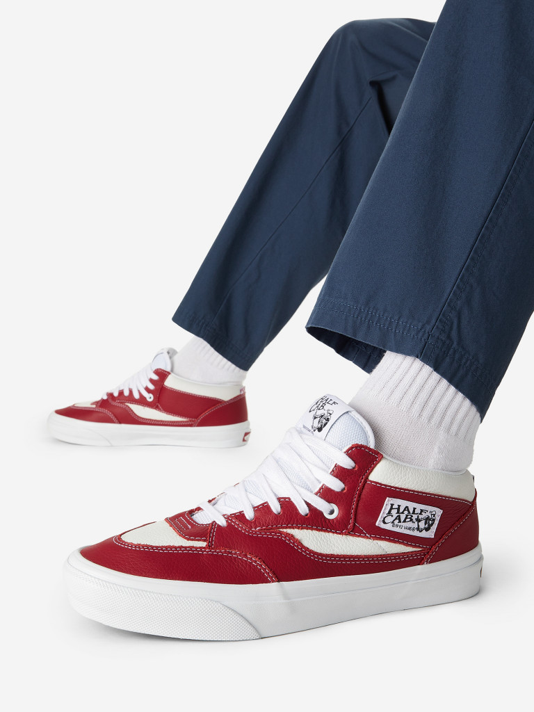 Кеды мужские Vans Skate Half Cab '92 арт. VN0A5KYA82E оранжевый/белый цвет — купить за 6499 руб ...
