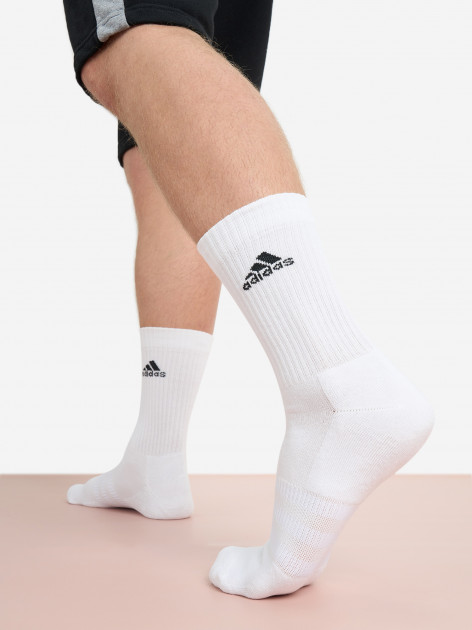 Носки adidas, 3 пары арт. HT3446 белый/черный цвет — купить за 1799 руб ...