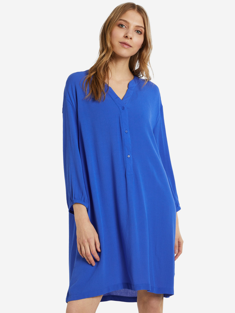 Туника женская оверсайз Termit арт. 121691 синий цвет — купить за 779 руб. со скидкой 70 % ...