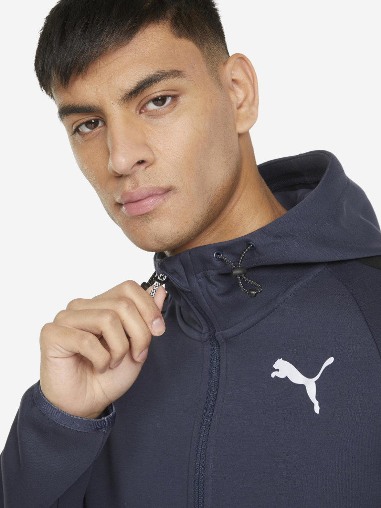 Толстовка мужская PUMA Evostripe арт. 847401 синий цвет — купить за ...