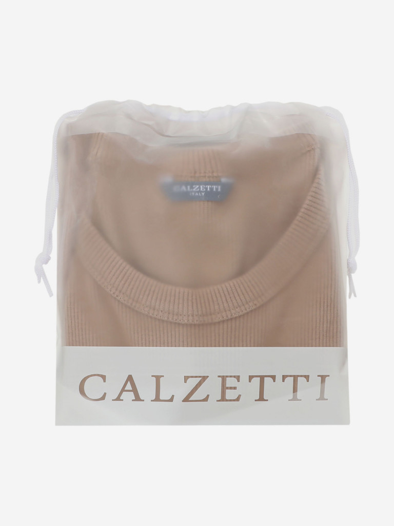 Женская майка топ CALZETTI (хлопок) светло-коричневый цвет — купить за ...