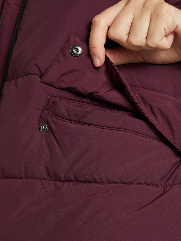 Жилет утепленный женский IcePeak Akene бордовый цвет — купить за 8499 ...