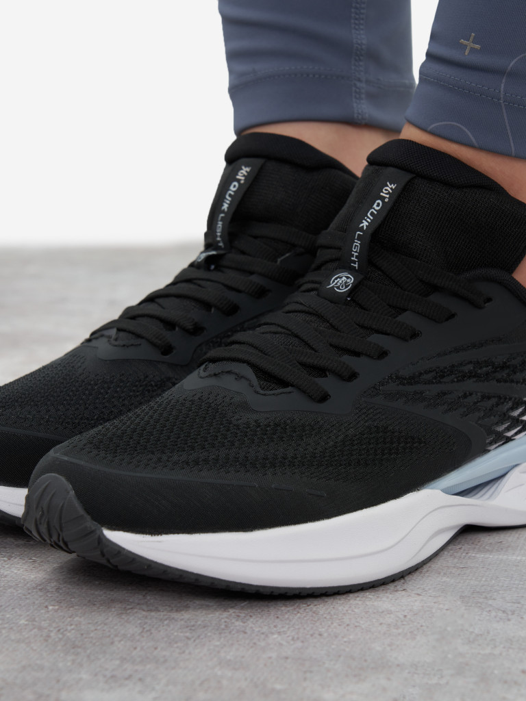 Кроссовки женские 361° Wind Hunter Ⅳ арт. W582422266-7W черный/белый ...