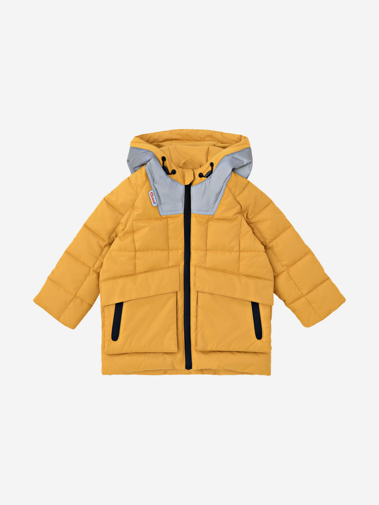 Куртка утепленная для мальчика Oldos охра цвет — купить за 7599 руб. со скидкой 16 %, отзывы в ...