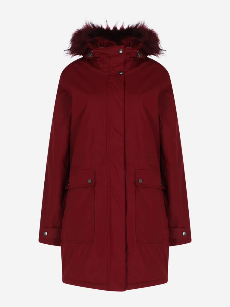 Парка женская Regatta Sabinka темно-красный цвет — купить за 12999 руб ...