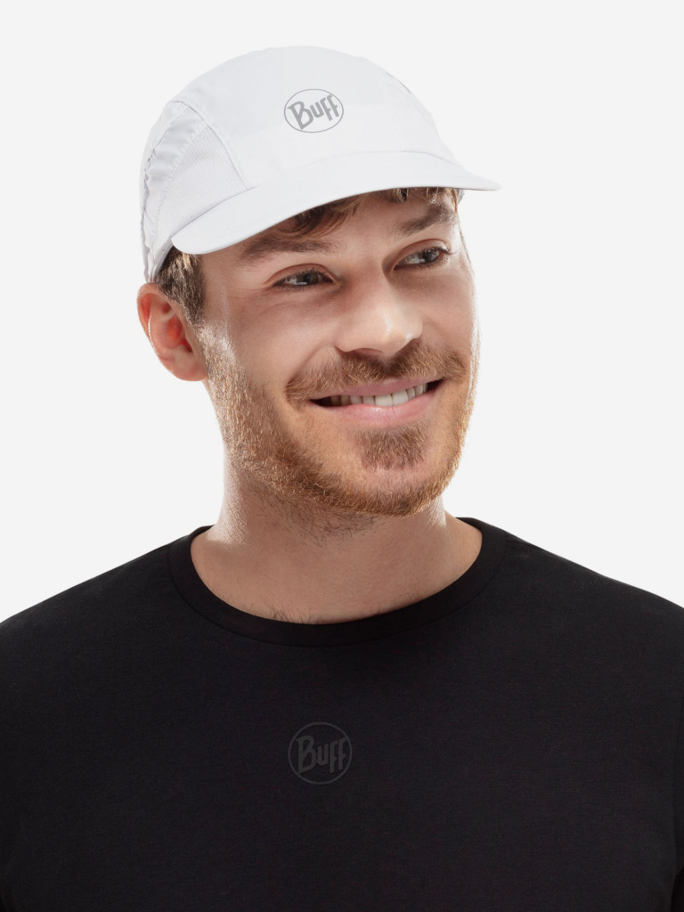 Кепка Buff 5 Panel Go Cap Solid White Белый цвет — купить за 5490 руб., отзывы в интернет ...