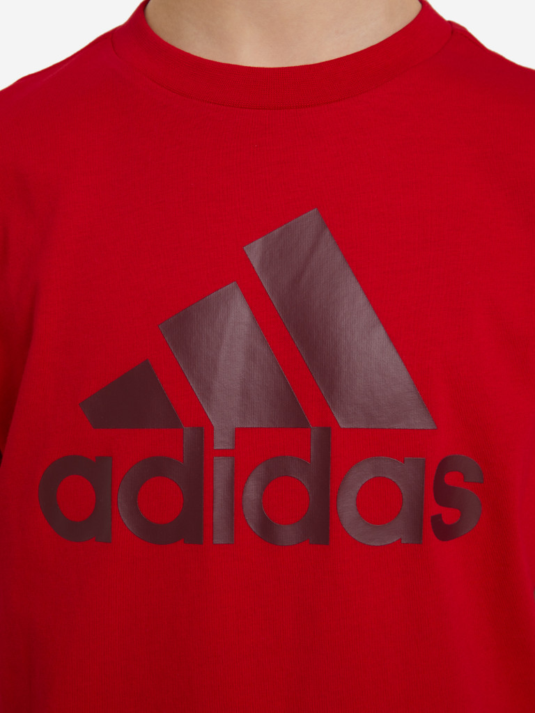 Футболка для мальчиков adidas арт. IJ6262 красный цвет — купить за 1559 ...