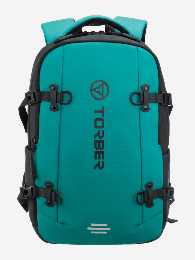 Рюкзак спортивный TORBER Xtreme 18" зелёный/чёрный 17л Зеленый/черный ...