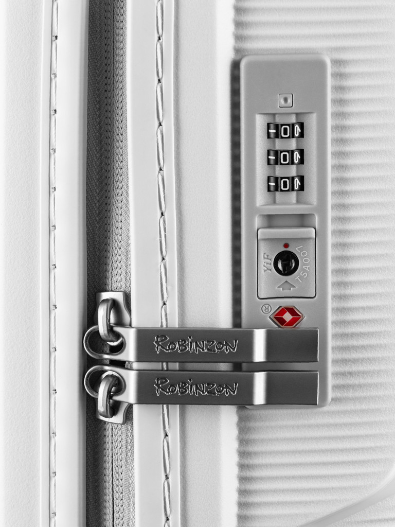 Чемодан Robinzon белый цвет — купить за 11495 руб. со скидкой 45 %, отзывы в интернет-магазине ...