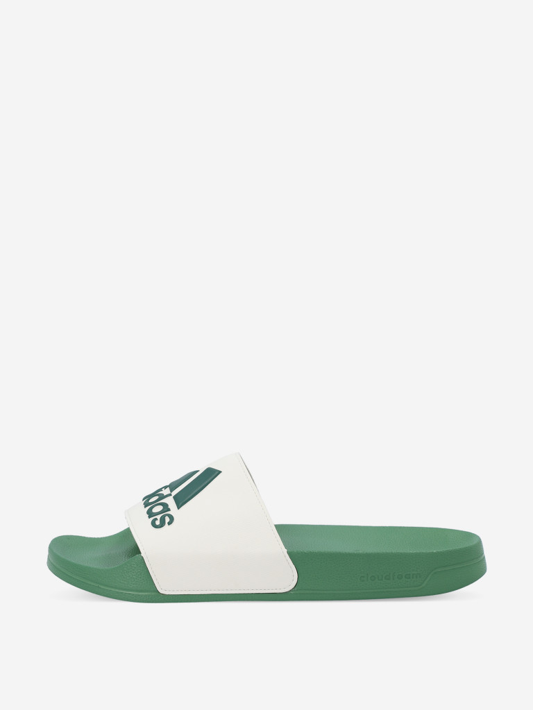 Шлепанцы мужские adidas Adilette Shower арт. IE8966 белый/зеленый цвет ...