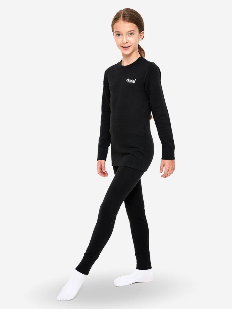 Комплект термобелья для девочки Oldos ЧЕРНЫЙ_ЧЕРНЫЙ цвет — купить за 2999 руб. со скидкой 17 % ...