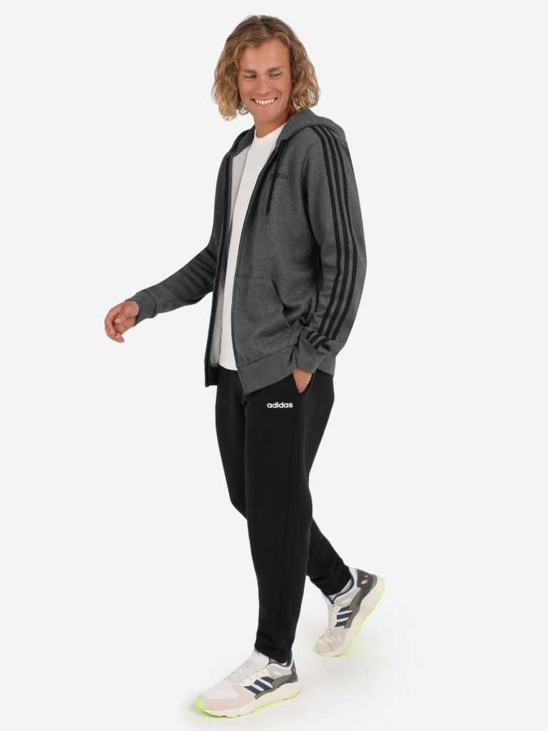 Брюки мужские adidas Essentials Cuffed арт. DU0372 черный цвет — купить ...