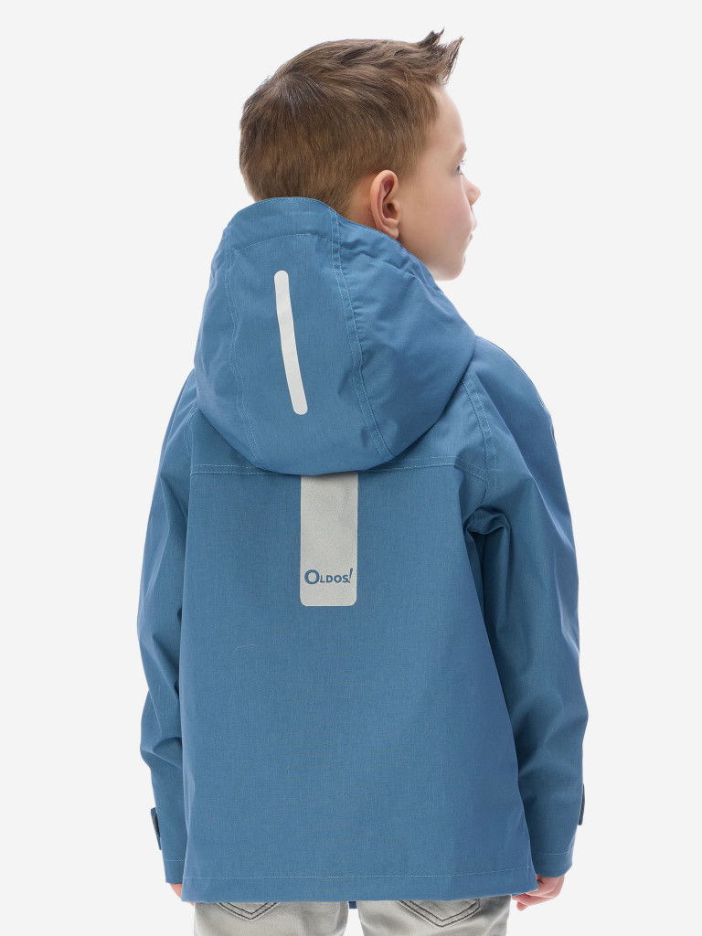 Ветровка для мальчика Oldos черный/зеленый цвет — купить за 6499 руб. со скидкой 16 %, отзывы в ...