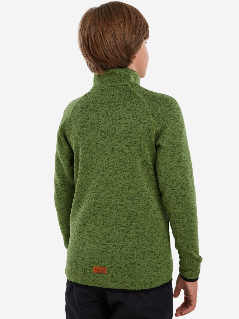 Джемпер флисовый для мальчиков Oldos! арт. AOAW23JT3FL05 травяной цвет — купить за 809 руб. со ...