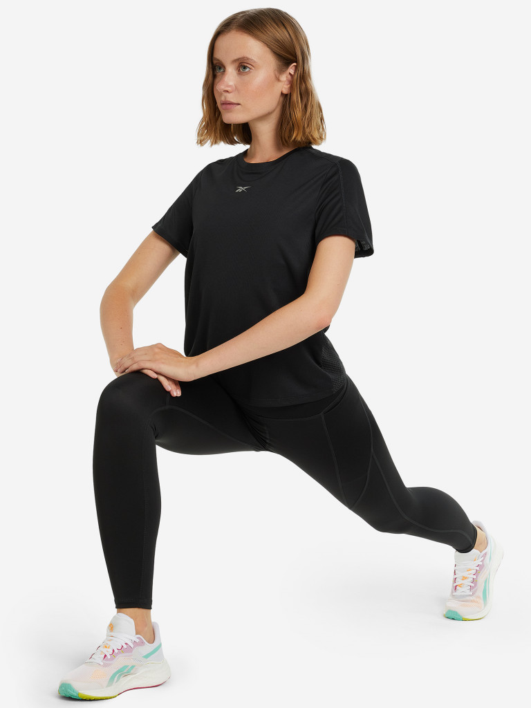 Футболка женская Reebok Running Speedwick арт. GS1927 черный цвет ...