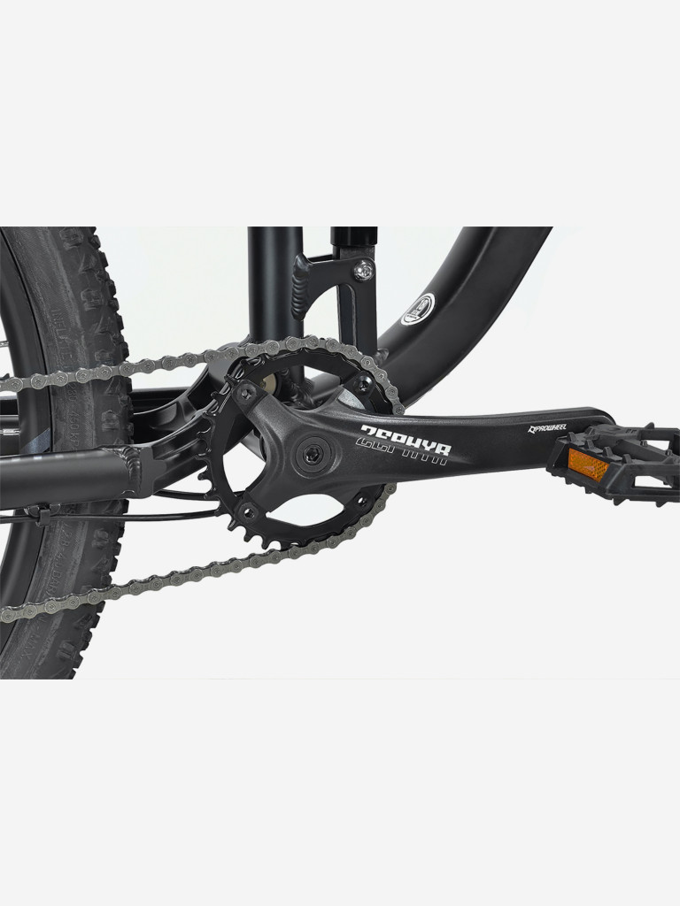 Велосипед Stark'22 Tactic FS 27.5 HD, 27.5" арт. HQ-0005001 черный ...