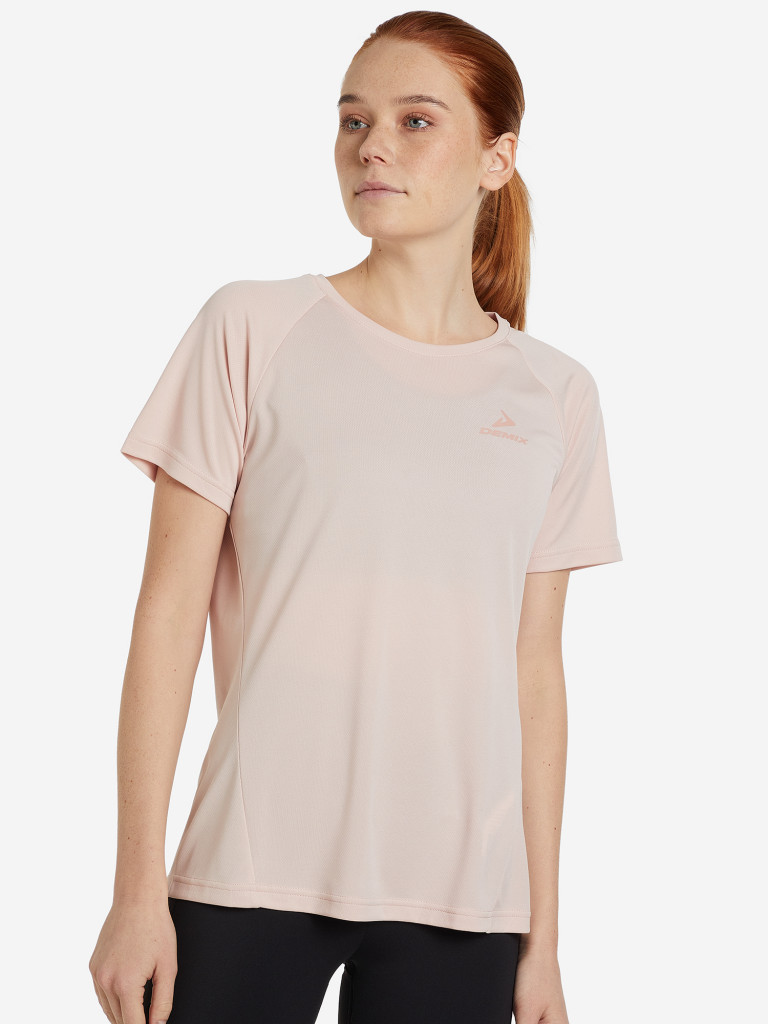 Футболка женская Demix арт. 122260 розовый цвет — купить за 799 руб. со ...