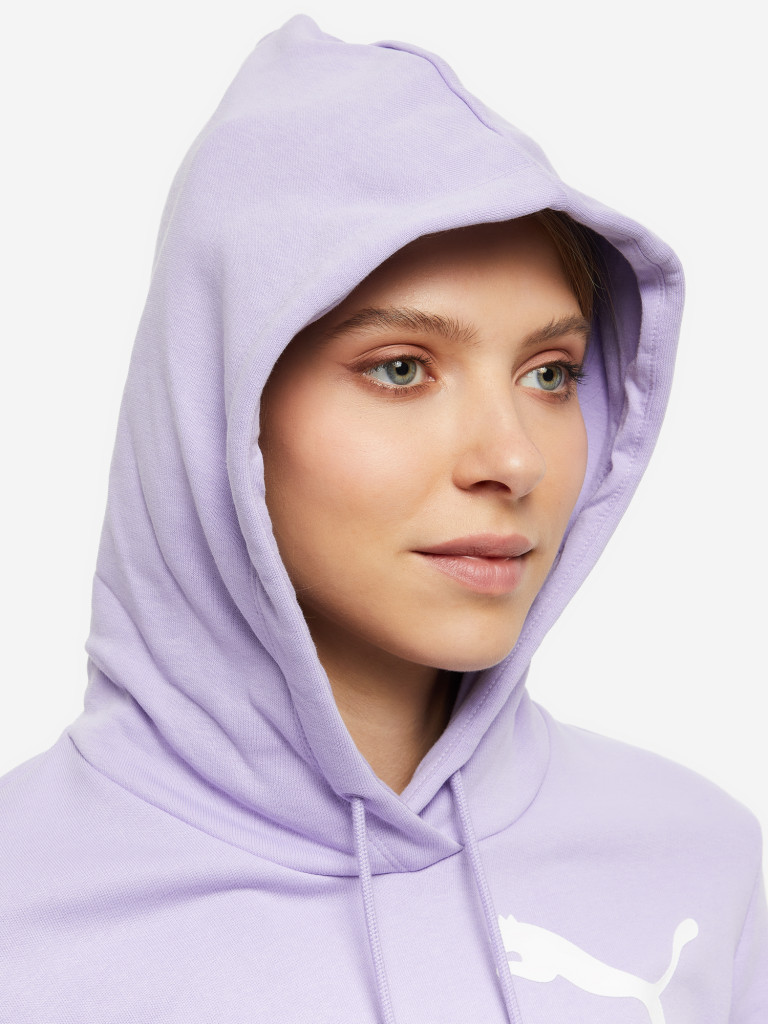 Худи женское PUMA ESS Logo арт. 586797 лавандовый цвет — купить за 1559 ...