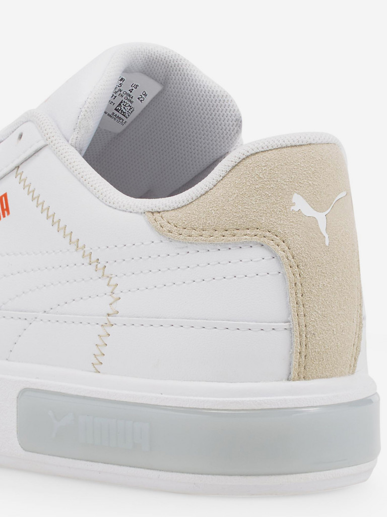 Кеды для девочек PUMA Cali Star RE:Collection Jr арт. 384533 белый ...