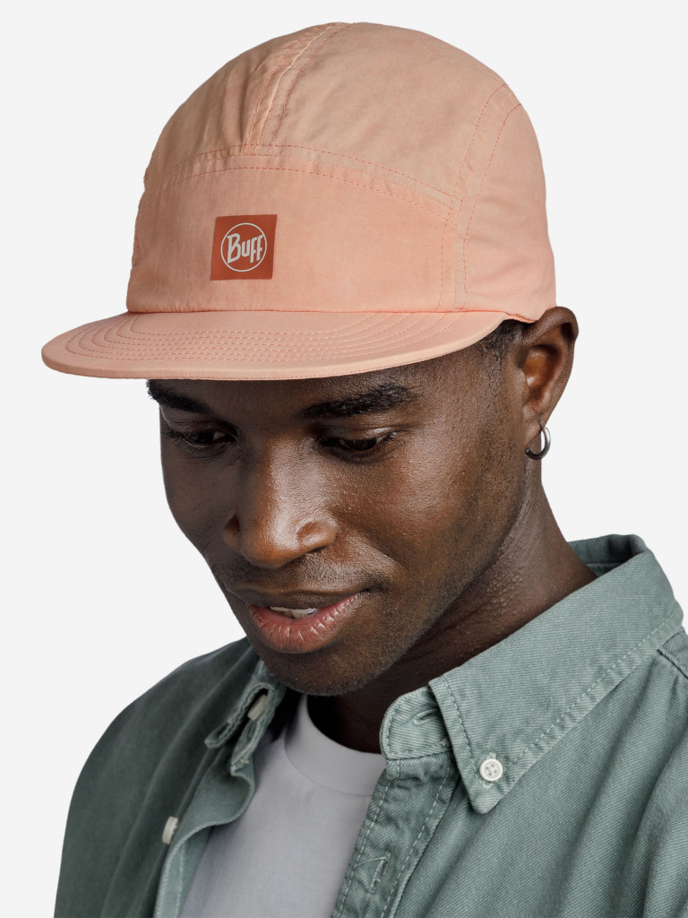 Кепка Buff 5 Panel Explore Cap Slen Orange Slen Orange цвет — купить за 3992 руб. со скидкой 20 ...