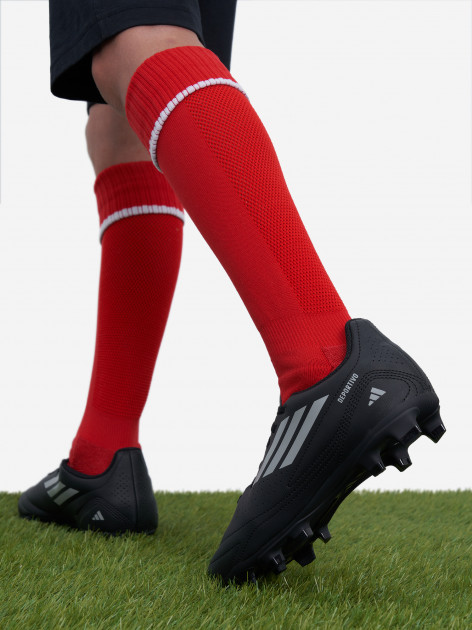 Бутсы для мальчиков adidas Deportivo III Fxg J арт. IF1407 черный цвет ...