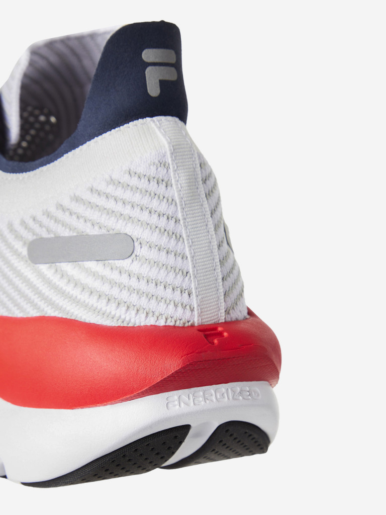 Кроссовки мужские FILA Shocket Run арт. FFM0079 белый/красный цвет ...