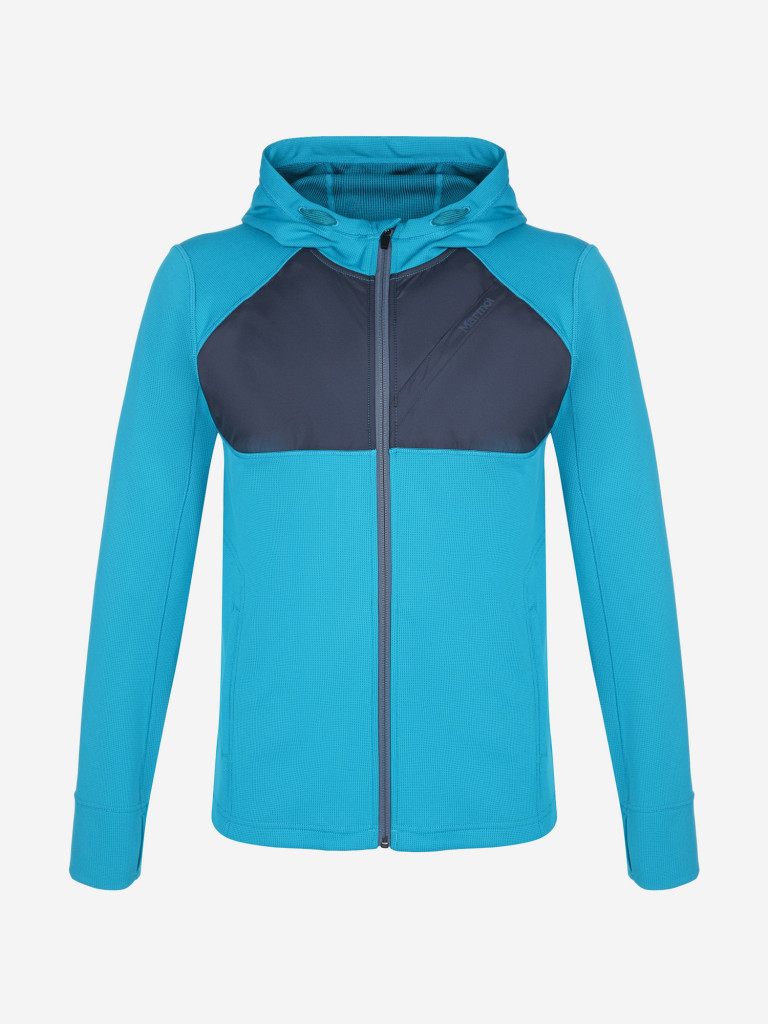 Толстовка мужская Marmot Hanging Rock арт. 41490 бирюзовый/серый цвет ...
