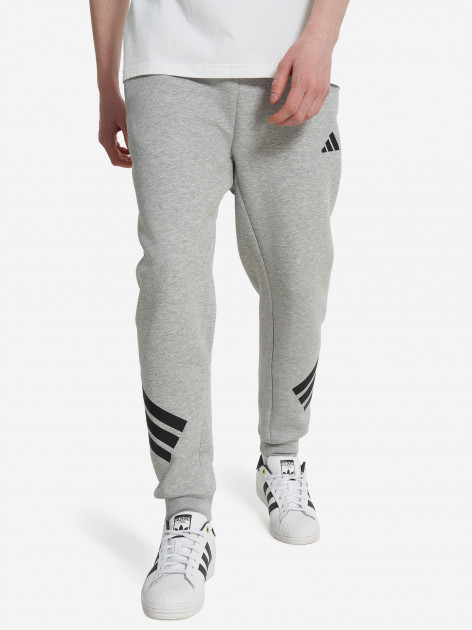 Брюки мужские adidas арт. JD4867 серый цвет — купить за 4499 руб. со ...
