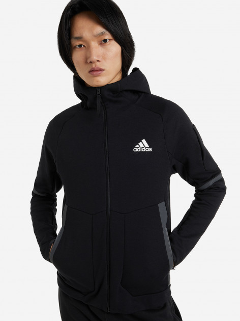Толстовка мужская adidas Designed For Gameday арт. HE5030 черный цвет ...