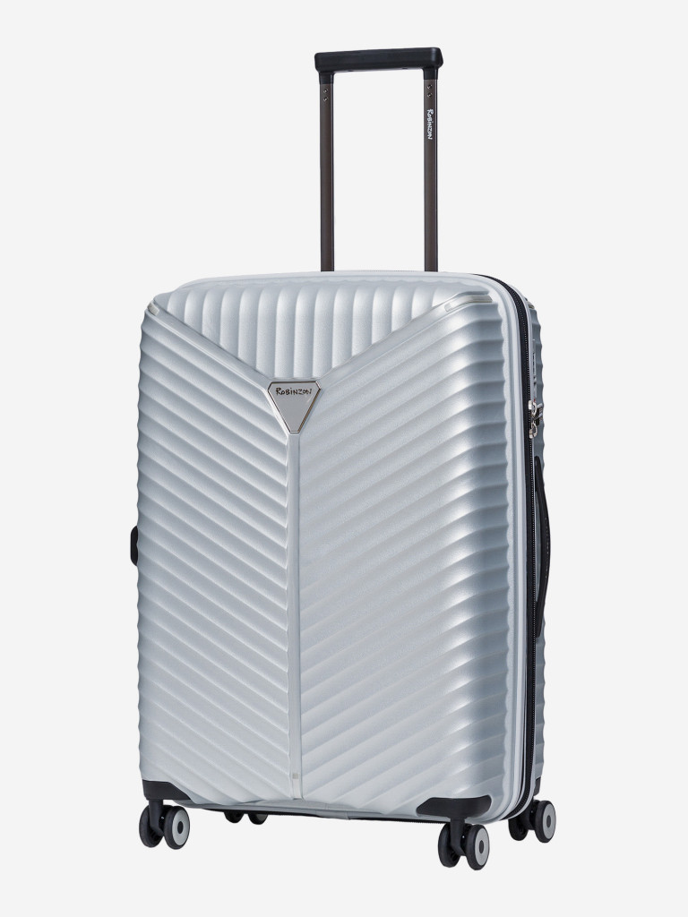 Чемодан Robinzon серебристый цвет — купить за 20900 руб., отзывы в интернет-магазине Спортмастер ...