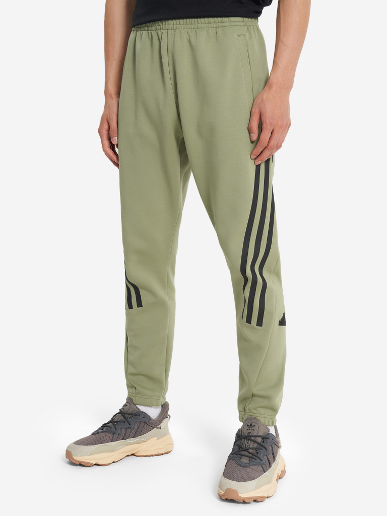 Брюки мужские adidas арт. IW8534 оливковый цвет — купить за 5599 руб ...