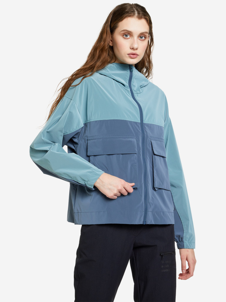 Ветровка женская оверсайз Termit арт. 121645 морской цвет — купить за 1679 руб. со скидкой 70 % ...