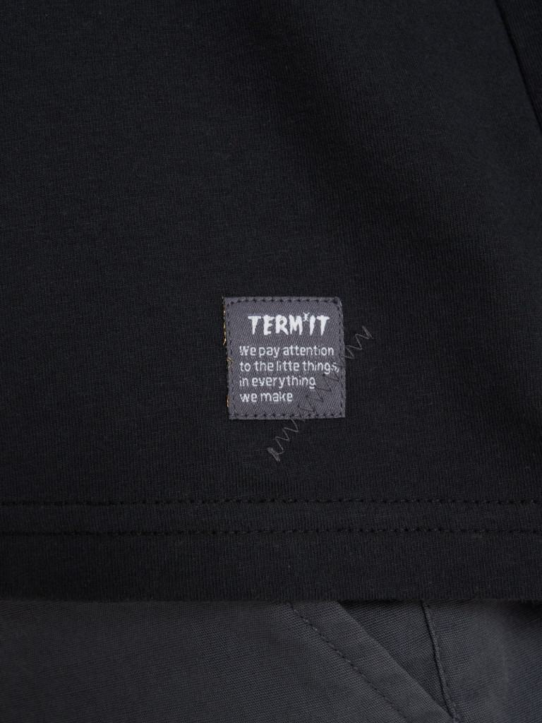 Лонгслив мужской Termit арт. 128292 черный цвет — купить за 599 руб. со скидкой 60 %, отзывы в ...