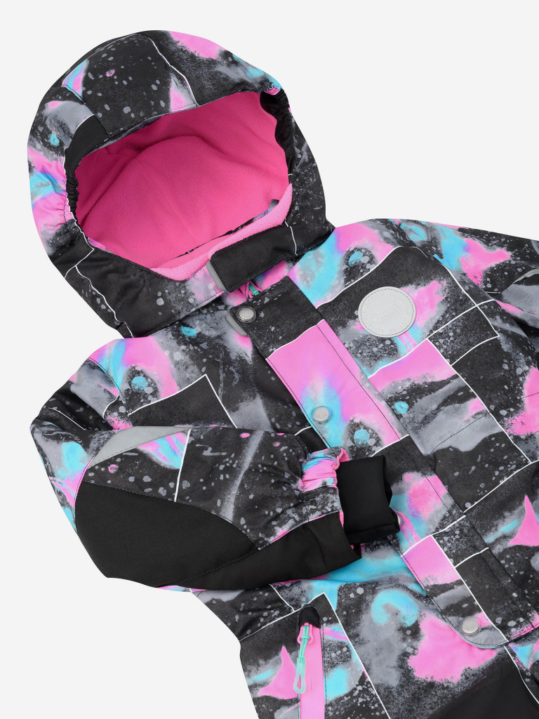 Комбинезон утепленный для девочек Oldos! арт. AOAW23OV2T105 угольный цвет — купить за 2879 руб ...