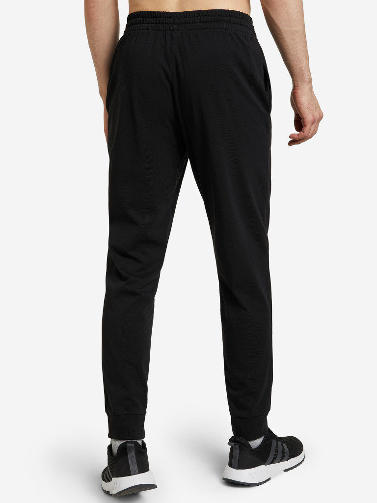 Брюки мужские adidas Essentials Single арт. GK9226 черный цвет — купить ...