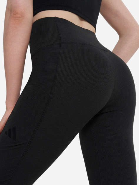 Легинсы женские adidas арт. JJ1249 черный цвет — купить за 3499 руб. со ...