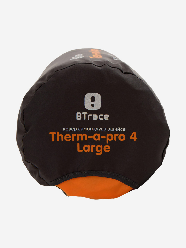 Ковер самонадувающийся BTrace Therm-a-Pro 4 Large 198*63*3.8 см, Оранжевый Оранжевый цвет ...