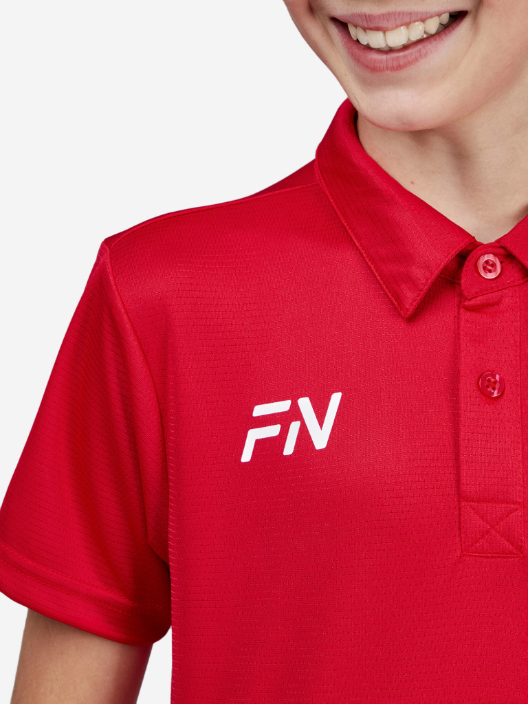 Поло для мальчиков FN Polo KID Красный цвет — купить за 590 руб. со ...
