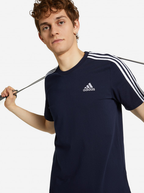 Футболка мужская adidas Essentials арт. GL3734 темно-синий цвет ...