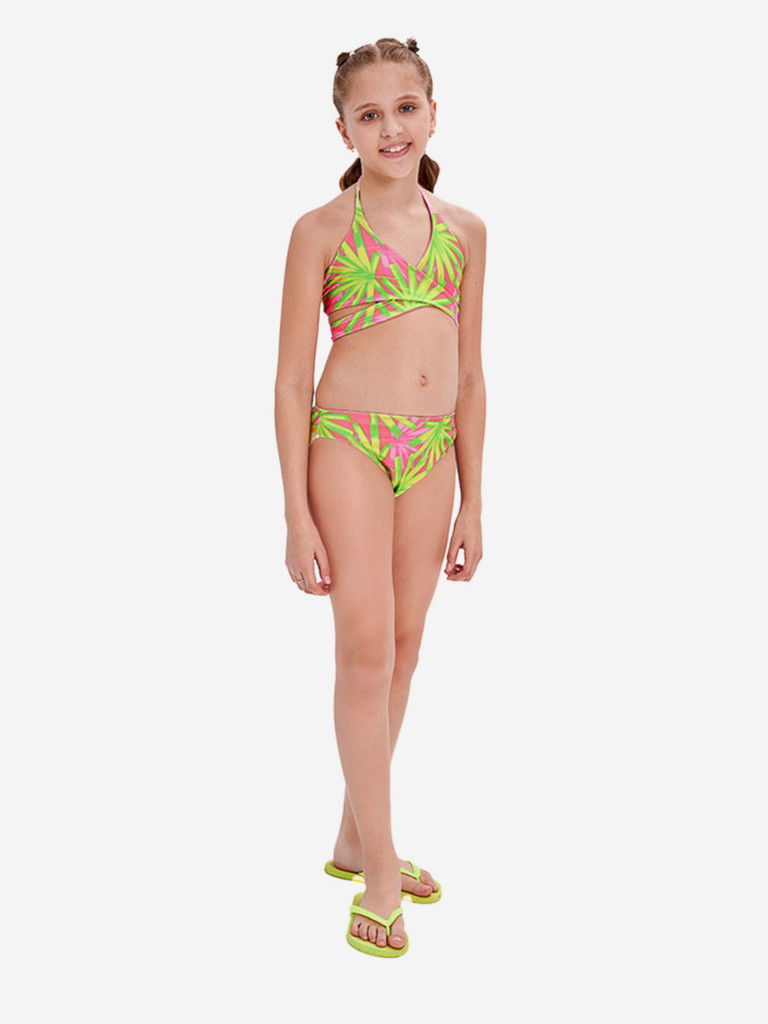 Костюм купальный детский Oldos розовый цвет — купить за 1329 руб. со скидкой 42 %, отзывы в ...