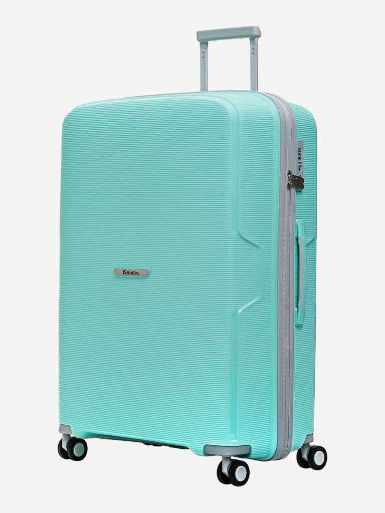 Чемодан Robinzon бирюзовый цвет — купить за 9950 руб. со скидкой 50 %, отзывы в интернет ...