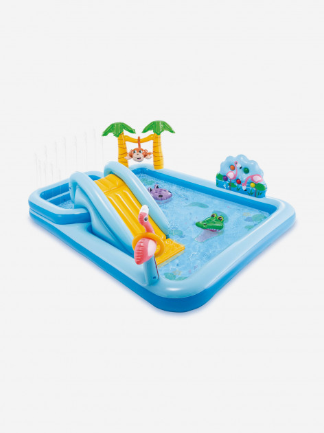 Детский надувной игровой центр Intex 57161NP "Приключения в джунглях" 3 ...