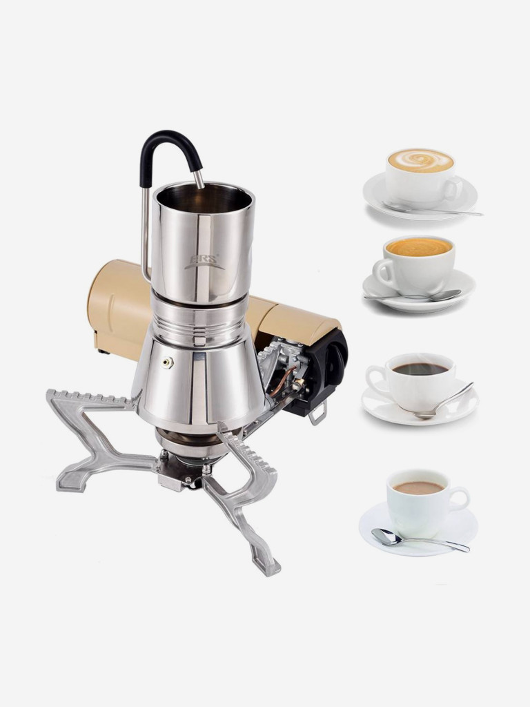 Кофеварка походная BRS-TC05 Серый цвет — купить за 4880 руб., отзывы в ...