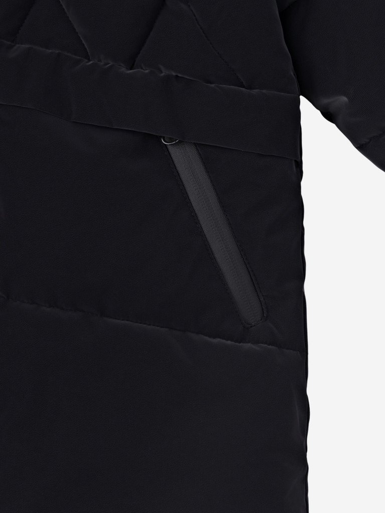 Куртка утепленная для девочки Oldos черный цвет — купить за 9599 руб. со скидкой 15 %, отзывы в ...