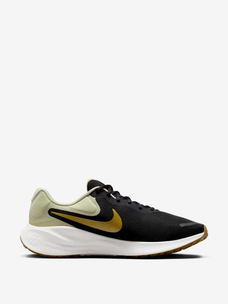 Кроссовки мужские Nike Revolution 7 черный/горчичный/белый цвет — купить за 10799 руб., отзывы в ...
