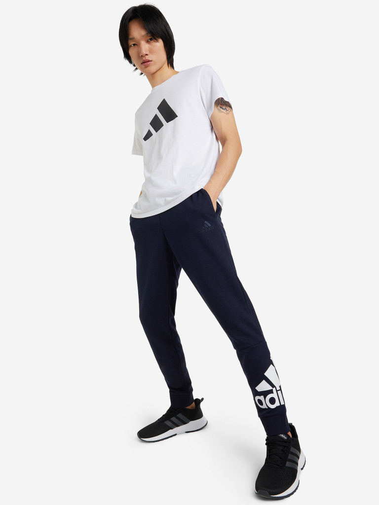 Брюки мужские adidas Essentials арт. GK8979 темно-синий цвет — купить ...