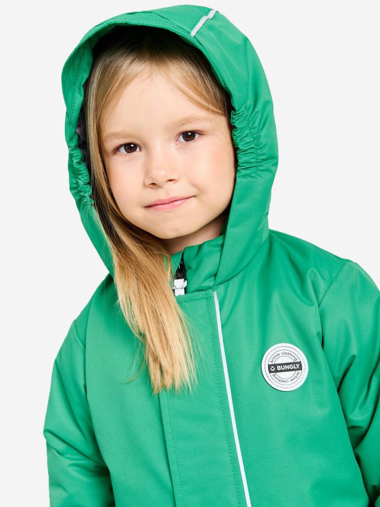 Комбинезон зимний BUNGLY Зеленый/клевер цвет — купить за 6499 руб. со скидкой 57 %, отзывы в ...