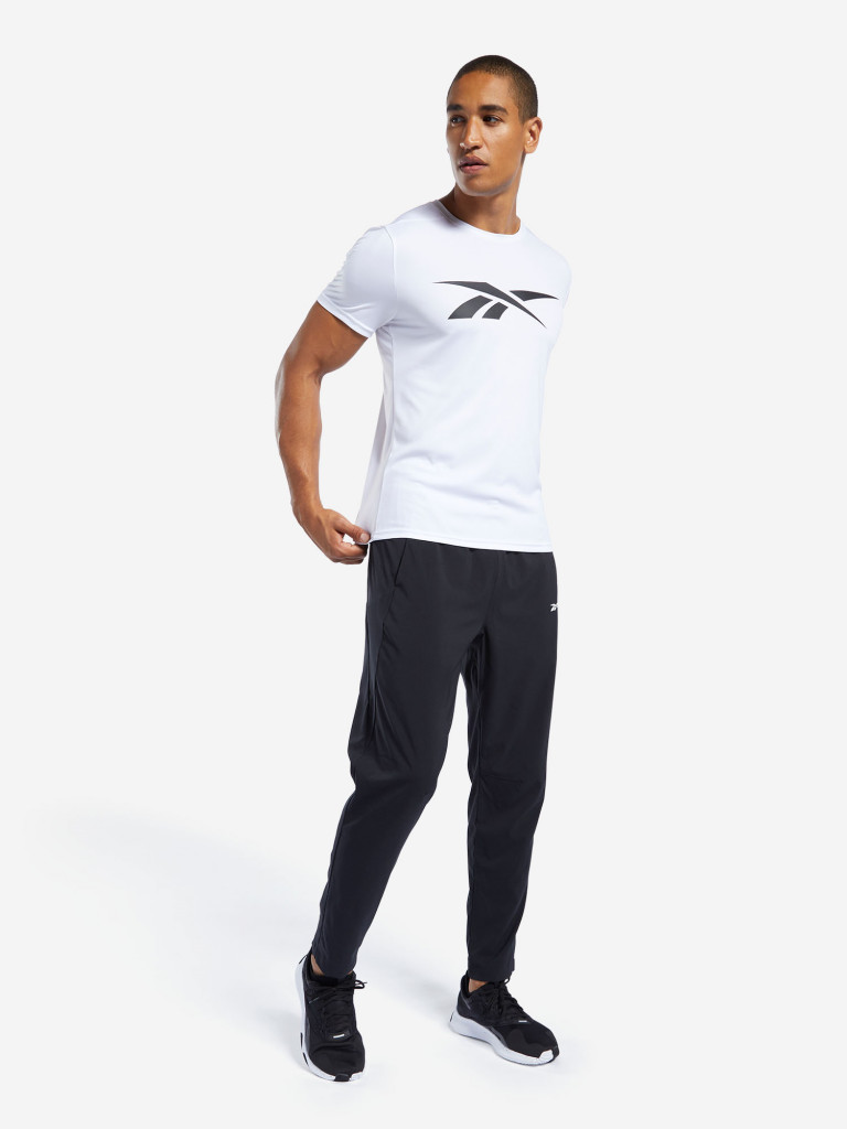 Брюки мужские Reebok Train арт. 100038337 черный цвет — купить за 6699 ...
